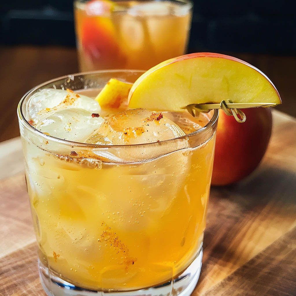Amazing Apple Cider Bourbon Smash for Delicious Fall Evenings